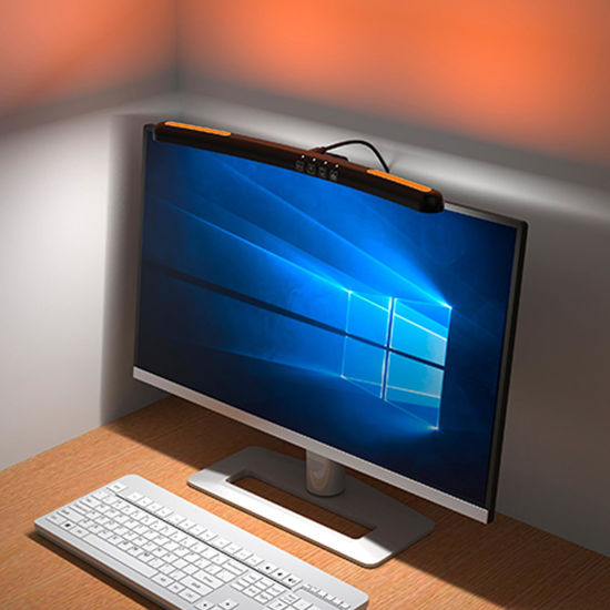 GetUSCart- Yunseity Curved Monitor Light Bar, Reading LED Monitor Light ...