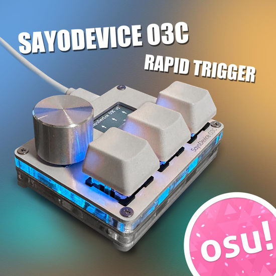 GetUSCart- BTXETUEL SayoDevice OSU O3C Rapid Trigger Hall Switches ...