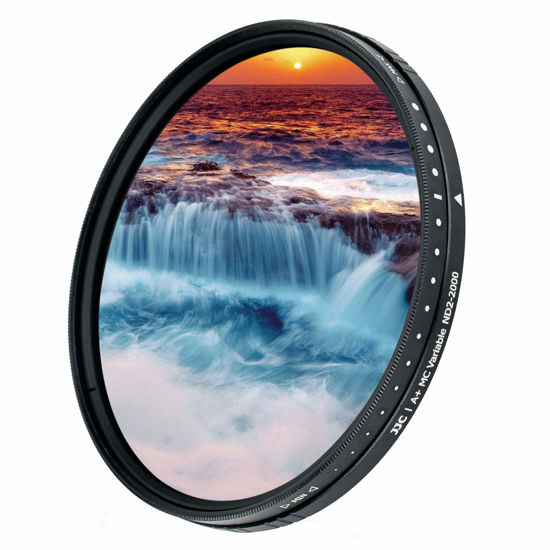 GetUSCart- JJC 43mm ND Filter ND2-2000 VND Variable Neutral Density ...