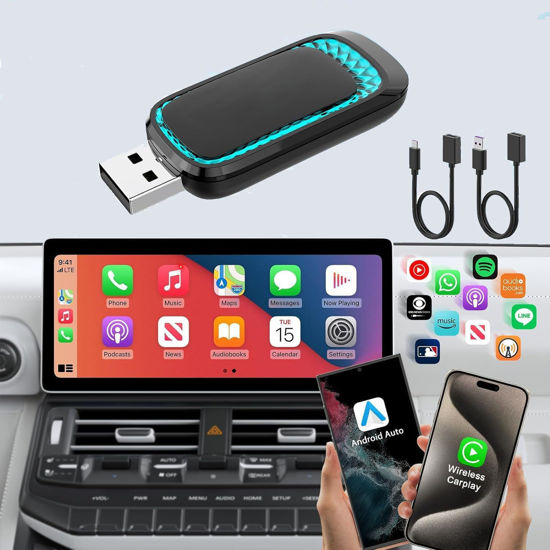 Getuscart Android Auto Wireless Adapter And Wireless Carplay Adapter
