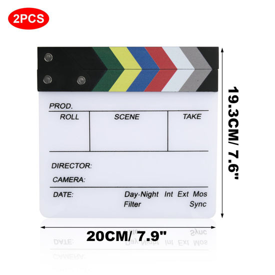 GetUSCart- Cosmos 2 Pack Movie Directors Clapboards Film Clapboard ...