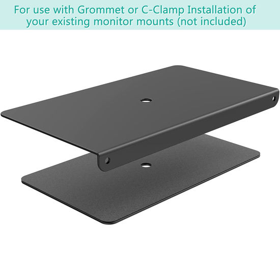 GetUSCart- WALI Monitor Mount Reinforcement Plate for Thin, Glass, and ...