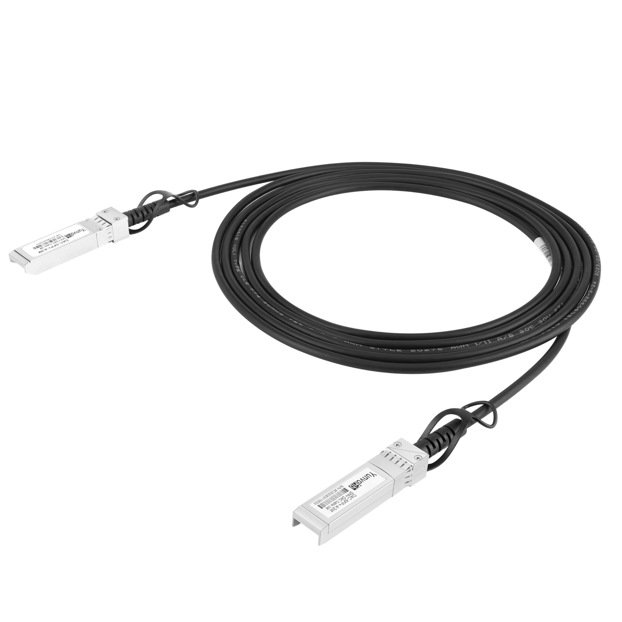 GetUSCart- YunvoFib 10G SFP+ to SFP+ Active Optical Fiber Cable Direct ...