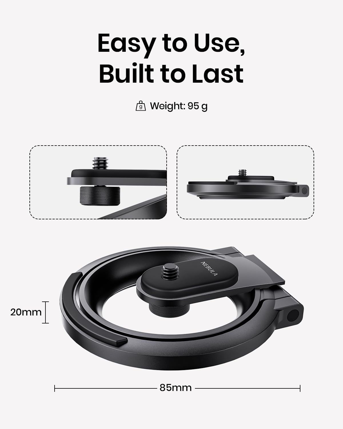 GetUSCart- NEBULA Anker Projector Foldable Stand, Ultra-Compact Desktop ...