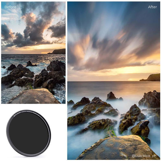 GetUSCart- K&F Concept 55mm Magnetic ND1000 Lens Filter (10-Stop Fixed ...