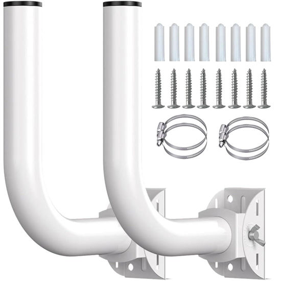 GetUSCart- Pole Mount Bracket for Wireless Bridge Point to Point ,Tp Link Mounting Bracket ...