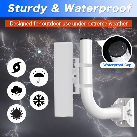 GetUSCart- Pole Mount Bracket for Wireless Bridge Point to Point ,Tp ...