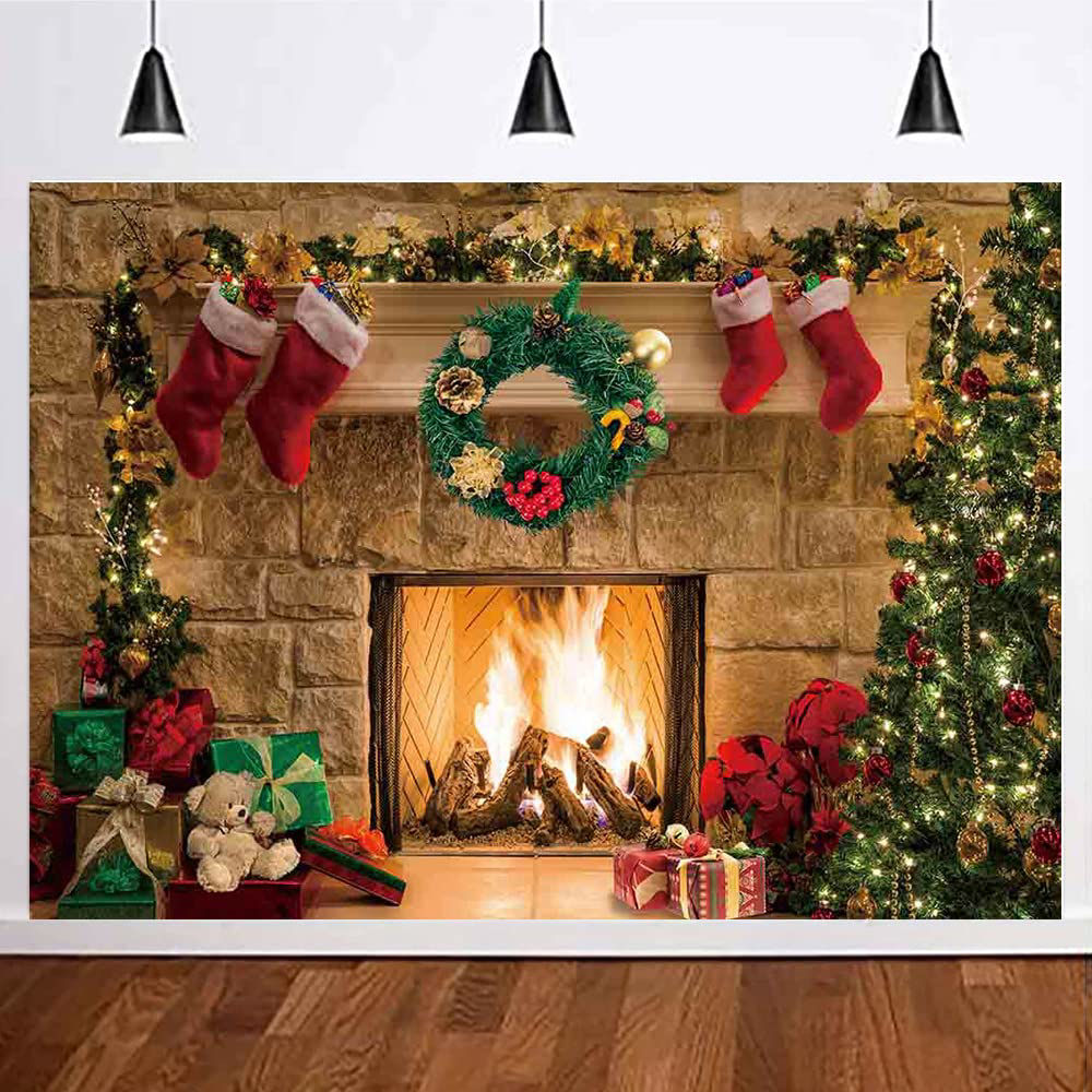 GetUSCart- MAQTT 7X5FT Christmas Day Photography Background Vintage ...
