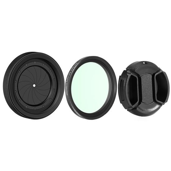 GetUSCart- Adjustable 1.5-26mm iris Diaphragm Filter Cover Set M30 to ...