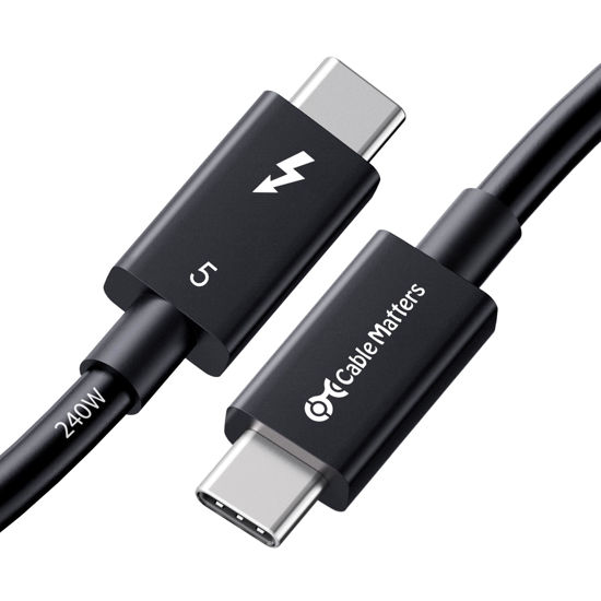 GetUSCart- Cable Matters [Intel Certified] 80Gbps Thunderbolt 5 Cable ...
