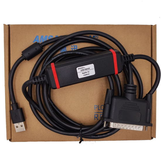 GetUSCart- DCYNXC USB-FANUC Cable for Fanuc USB to DB25 Pin CNC Fanuc RS232 Serial Data Download ...