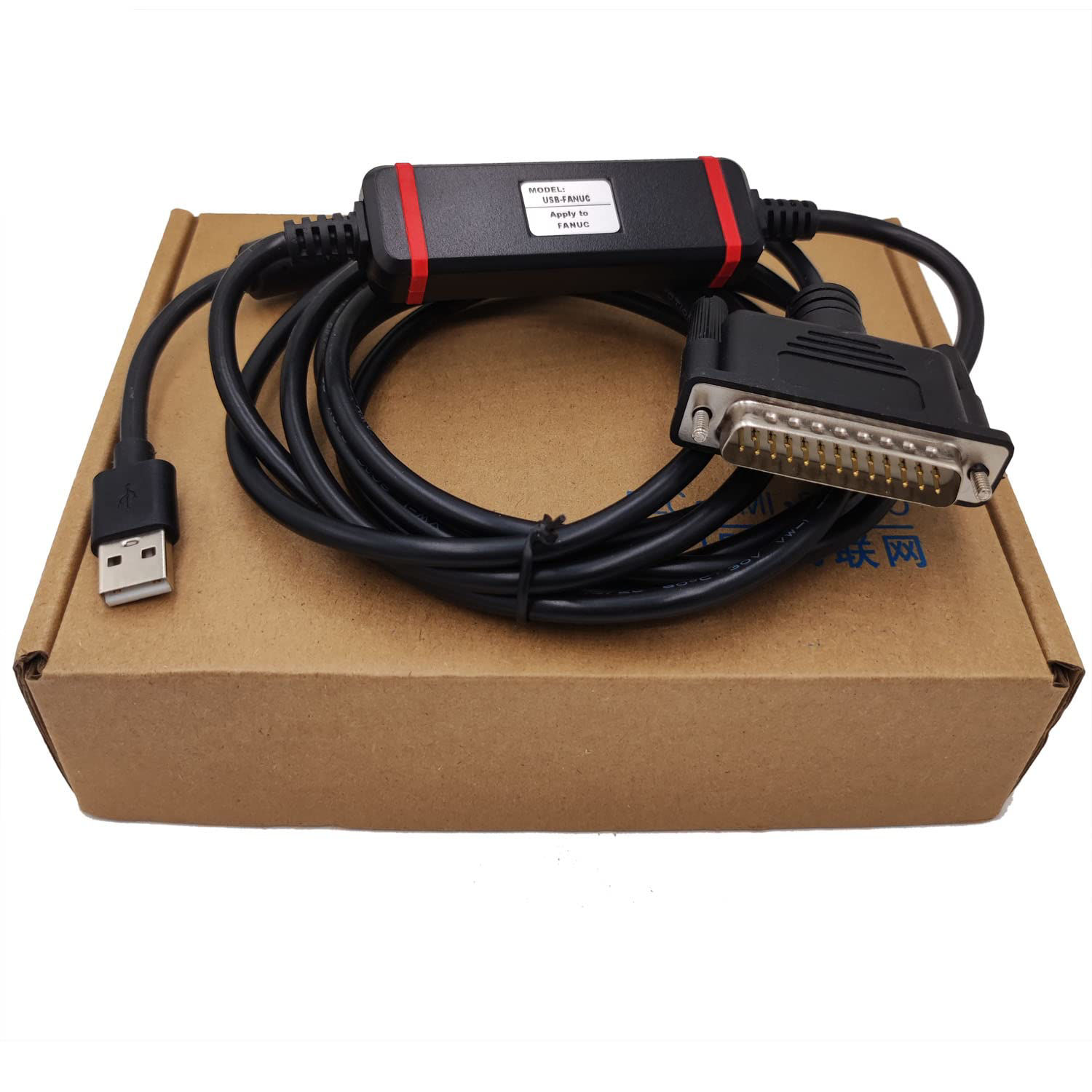 GetUSCart- DCYNXC USB-FANUC Cable for Fanuc USB to DB25 Pin CNC Fanuc ...