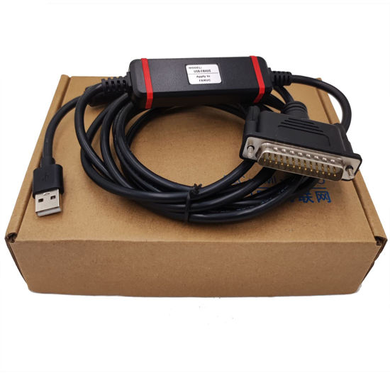 GetUSCart- DCYNXC USB-FANUC Cable for Fanuc USB to DB25 Pin CNC Fanuc RS232 Serial Data Download ...