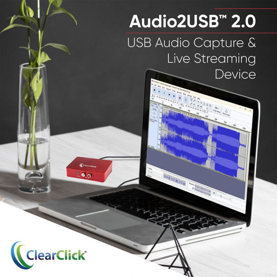 GetUSCart- ClearClick Audio to USB 2.0 (Second Generation) - Audio ...