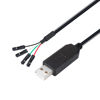 GetUSCart- DTech USB to TTL Serial Adapter 3.3V Debug Cable TX RX ...