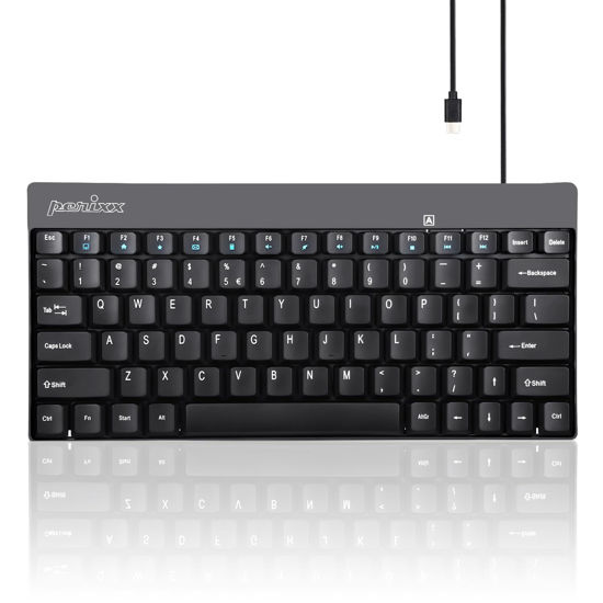 GetUSCart- Perixx PERIBOARD-422 Wired USB-C Mini Keyboard, USB Type C ...