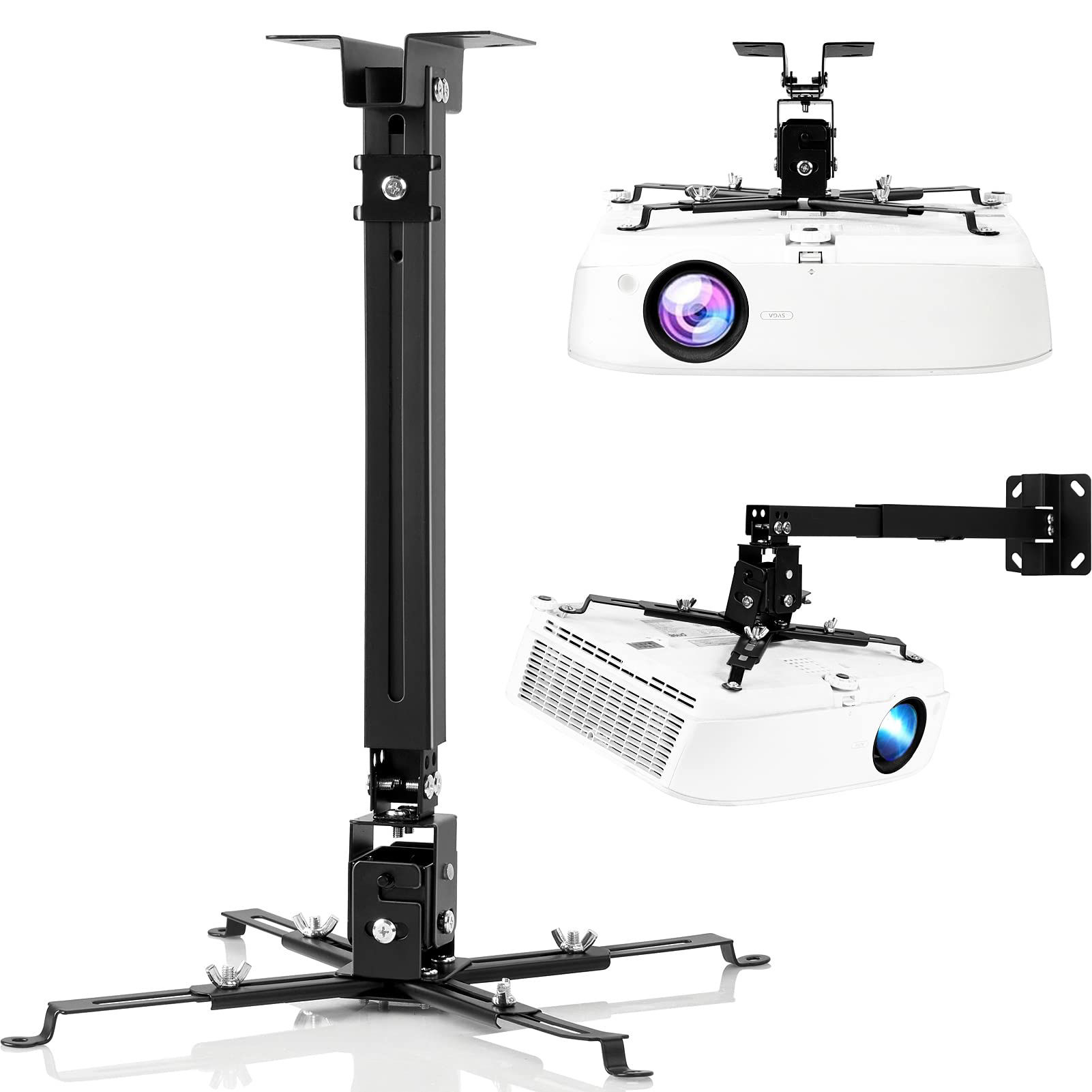 GetUSCart- DAWASAPAT Projector Ceiling Mount, Projector Mounts from Ceiling, Projector Wall ...
