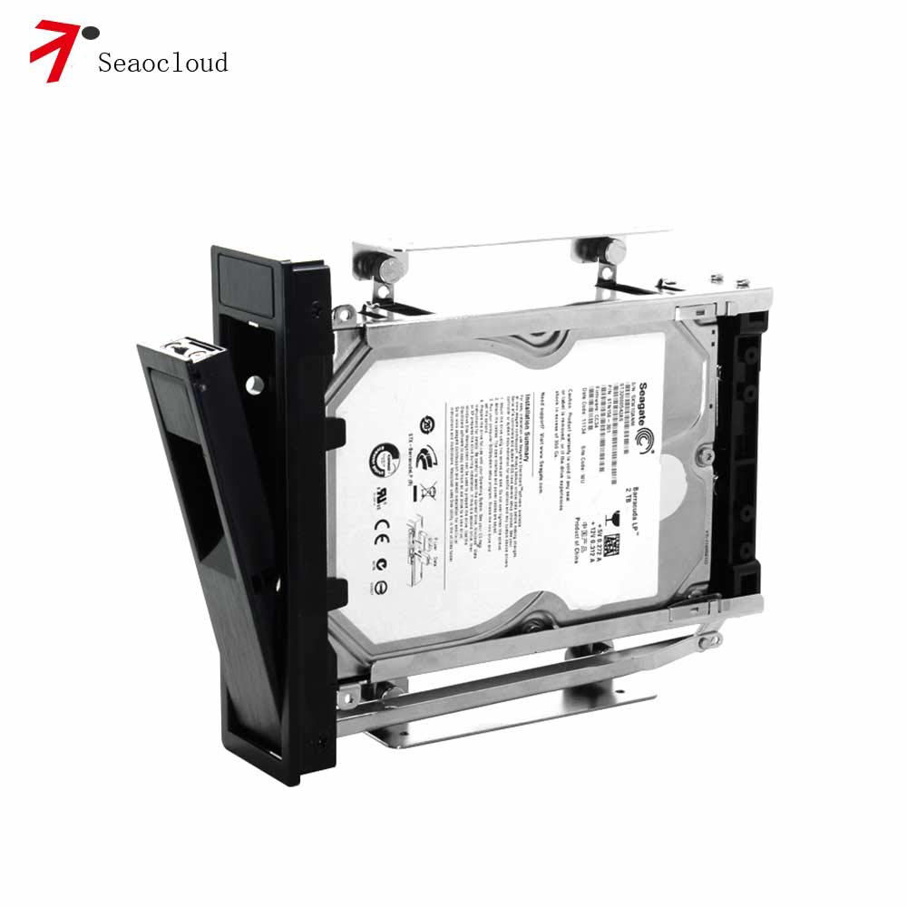 GetUSCart- Seaocloud 5.25 Trayless Mobile Rack CD-ROM 3.5 inch Internal ...