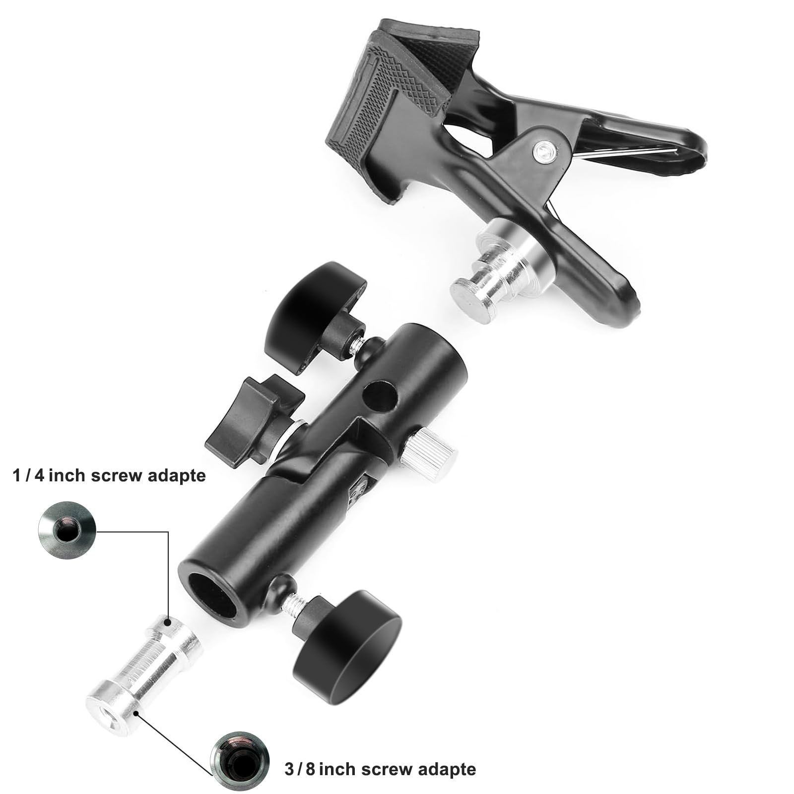 GetUSCart- Photography Reflector Holder for Light Stand [2 Packs], 5/8 ...