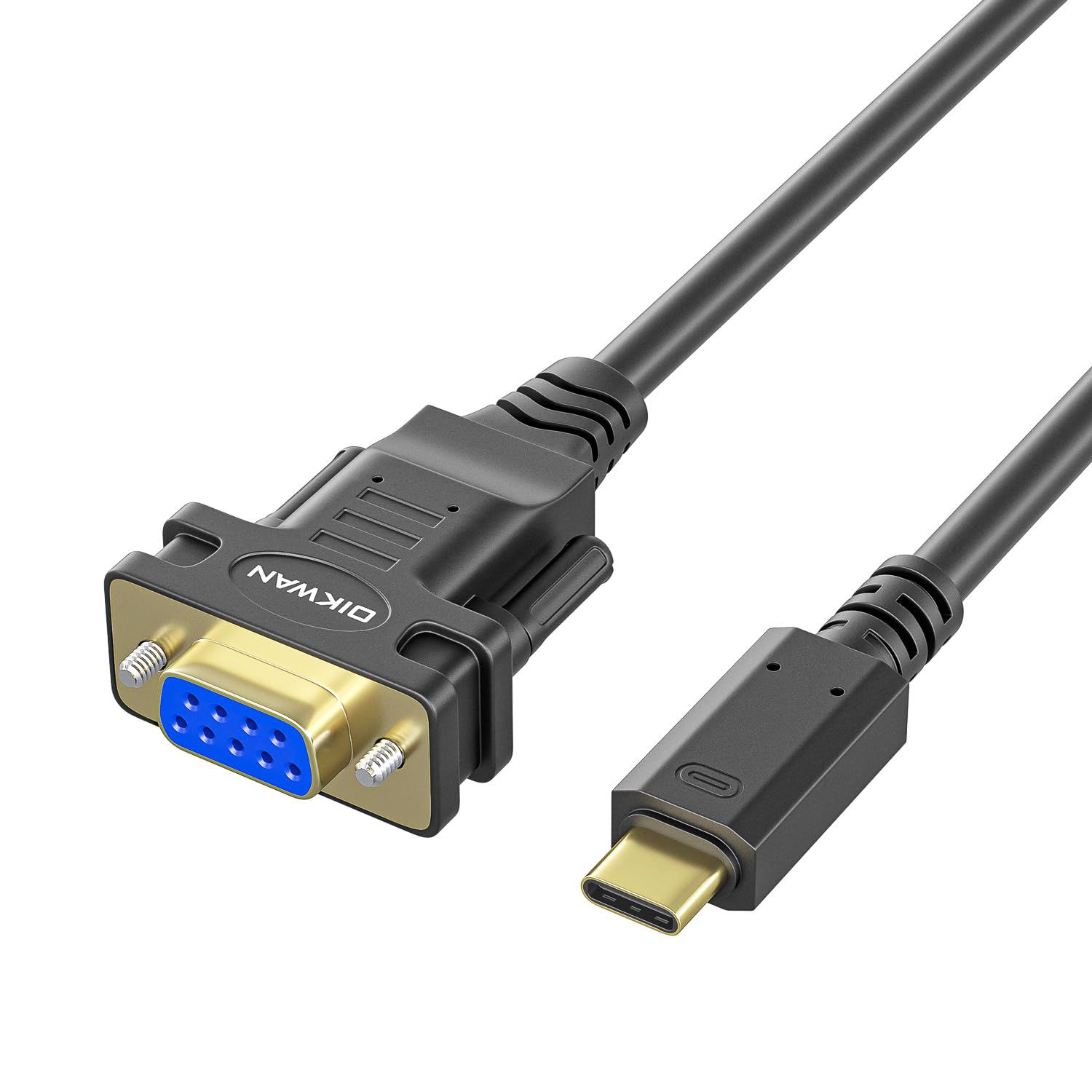 GetUSCart- OIKWAN USB-C to Serial Adapter, 6FT RS232 DB9 Female ...