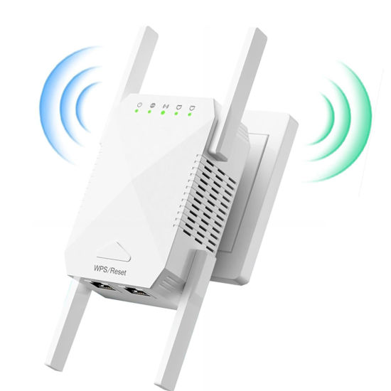 GetUSCart- Generic 1200Mbps Wi-Fi Signal Booster Amplifier, WiFi ...