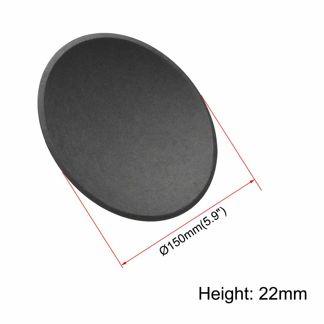 GetUSCart- uxcell Speaker Dust Cap 150mm/6 Diameter Subwoofer Paper ...