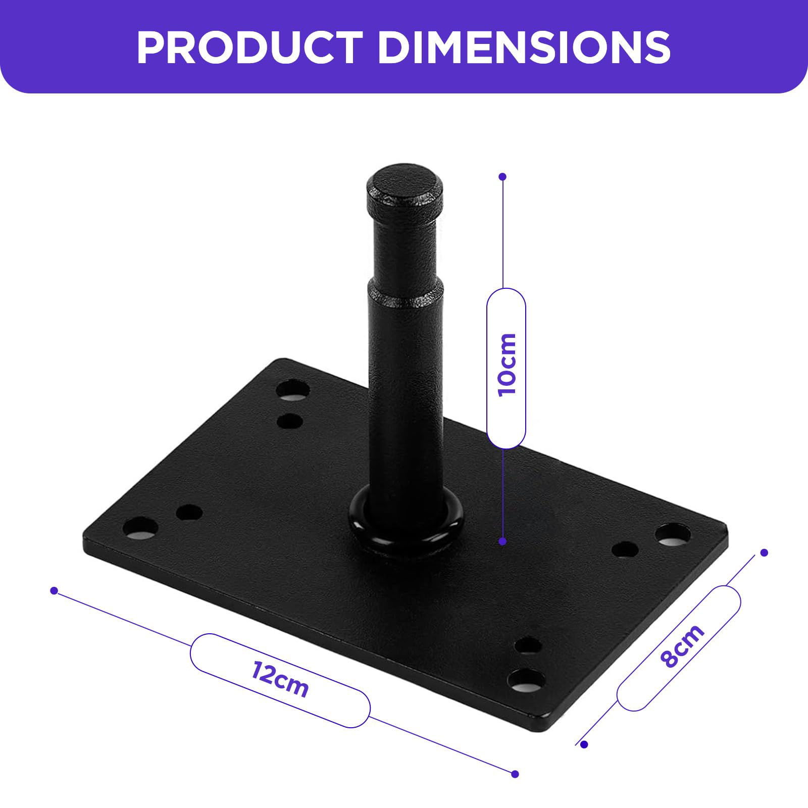 GetUSCart- Studio Baby Pin Plate Wall Ceiling Mount,3.9" Mini Lighting ...