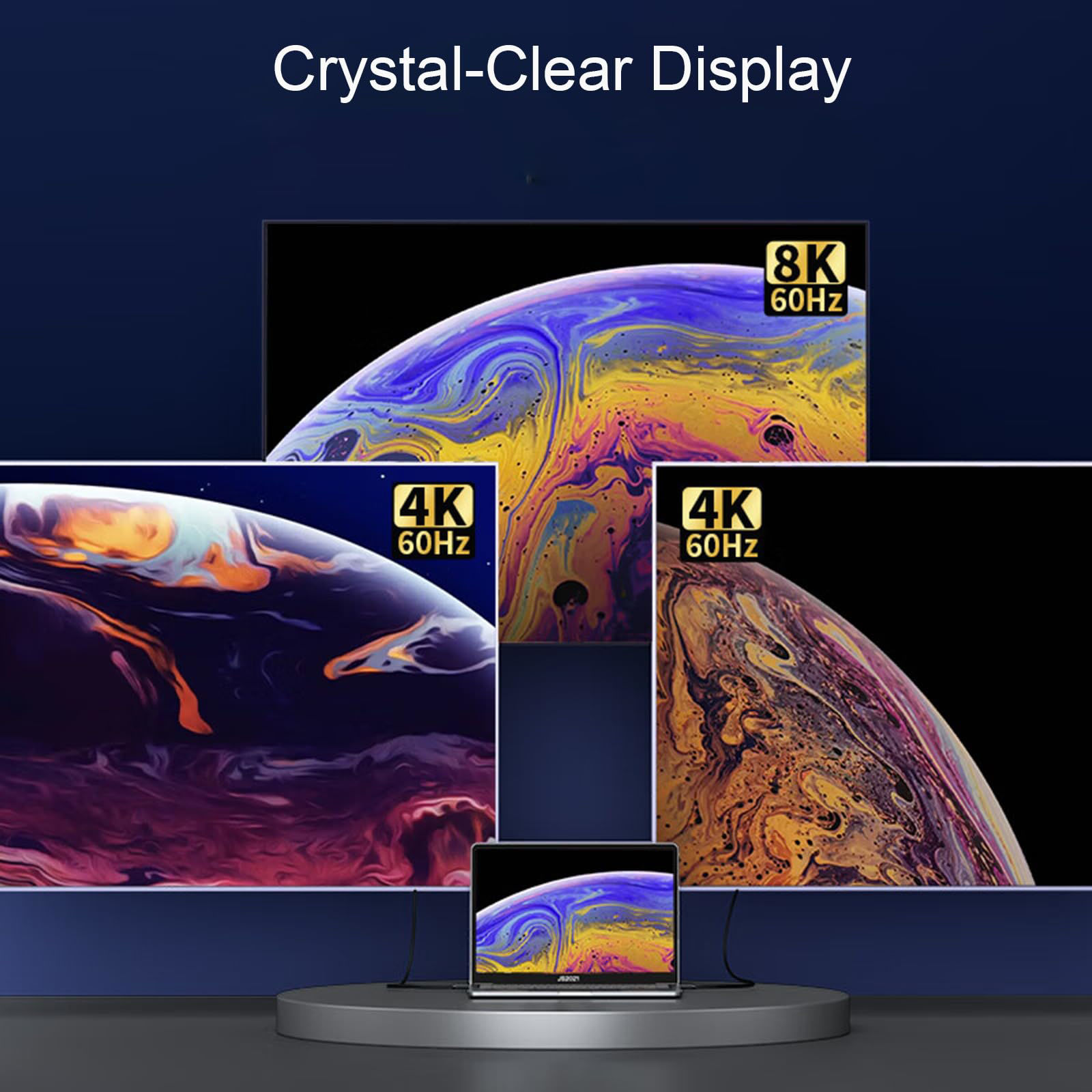 GetUSCart- Angusplay USB C Thunderbolt 4 Extension Cable 40Gbps, Right ...