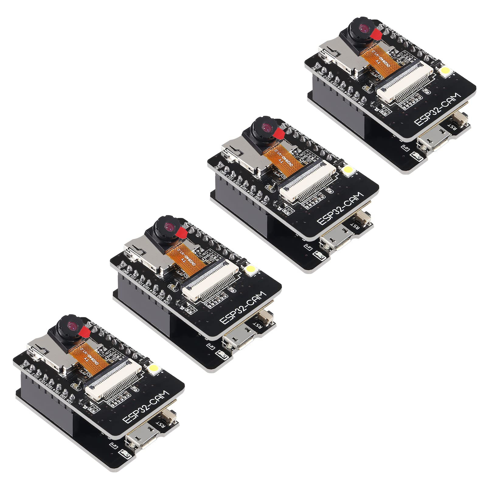 Getuscart Dorhea 4 Set Esp32 Cam Wifi Bluetooth Development Board With