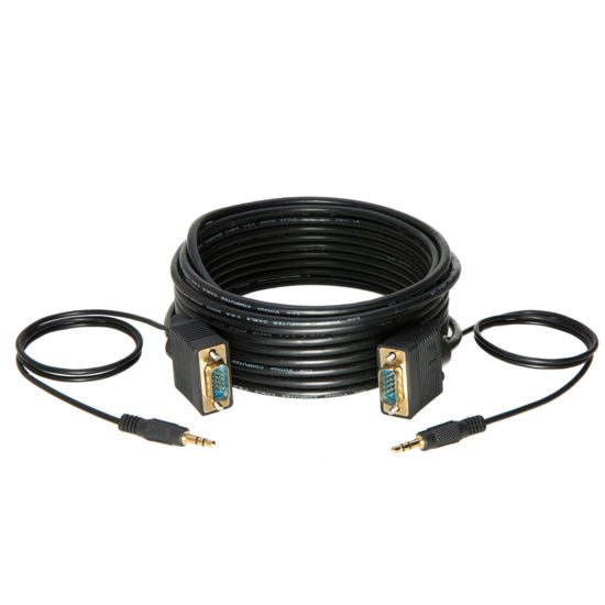 GetUSCart- Cables Direct Online 25FT SVGA + Audio Monitor Cable - Male ...