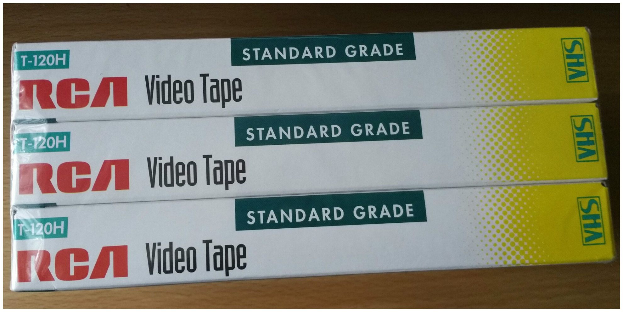 GetUSCart- RCA T-120H VHS Video Cassette 120-Minutes (3-Pack) Blank ...