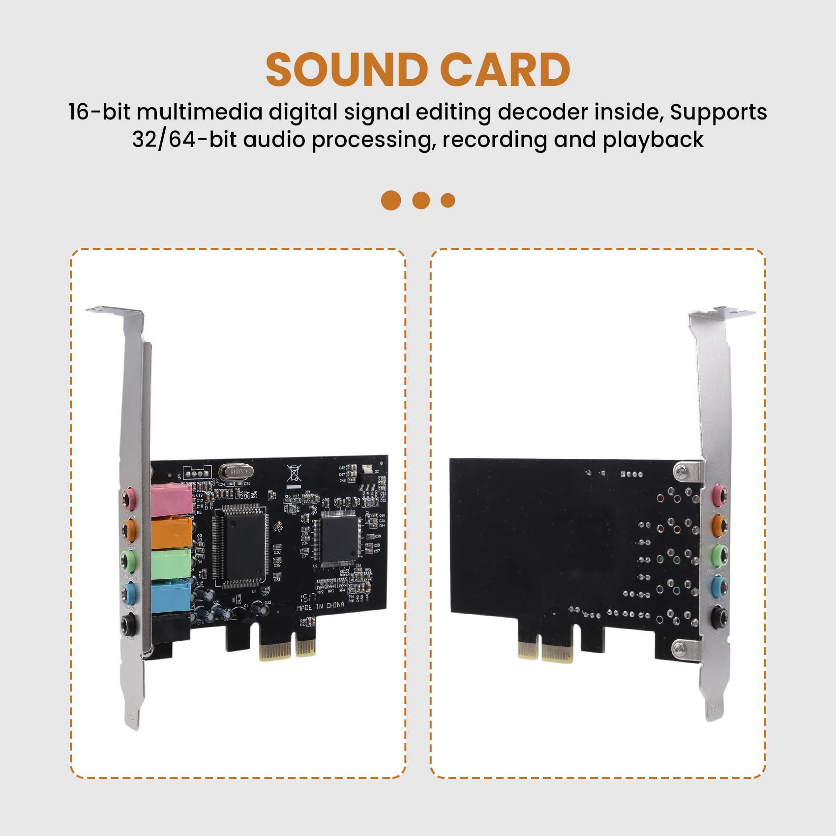 GetUSCart- Jkjhbhged 5.1 Internal Sound Card for Windows 10 with Low ...