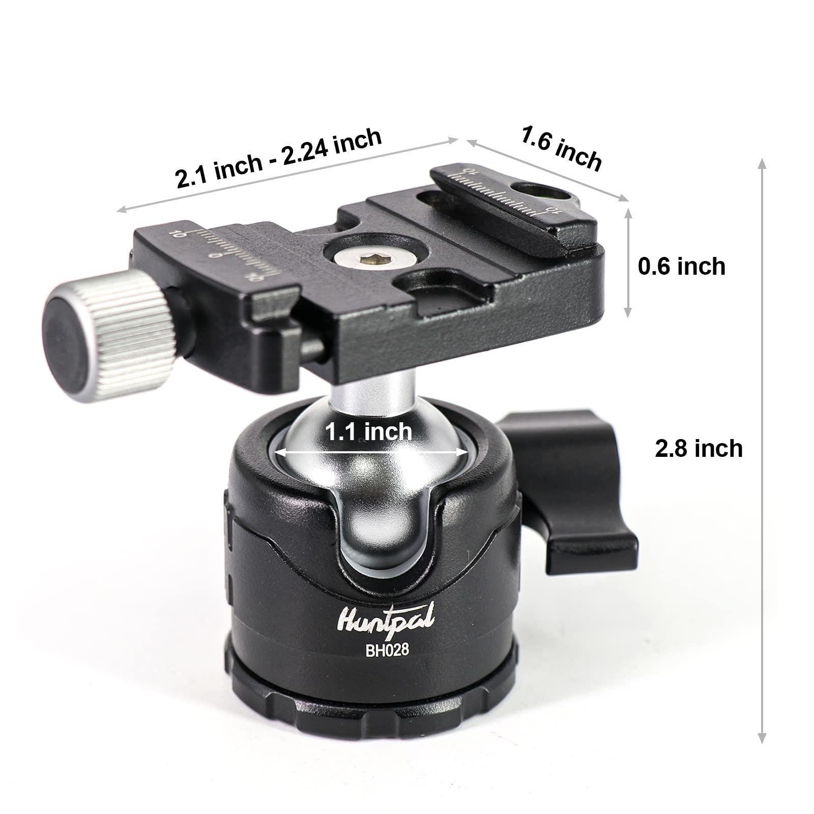 GetUSCart- HUNTPAL Tripod Ball Head Mount for Rifle Shooting Sticks ...