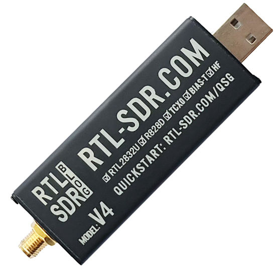 GetUSCart- RTL-SDR Blog V4 R828D RTL2832U 1PPM TCXO SMA Software ...
