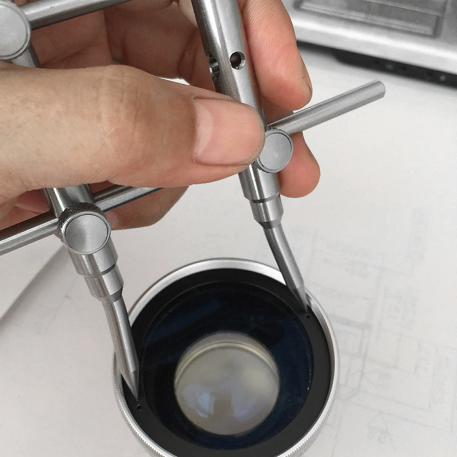 GetUSCart- Camera Lens Spanner, Dual Tip Len Repair Wrench Stainless ...