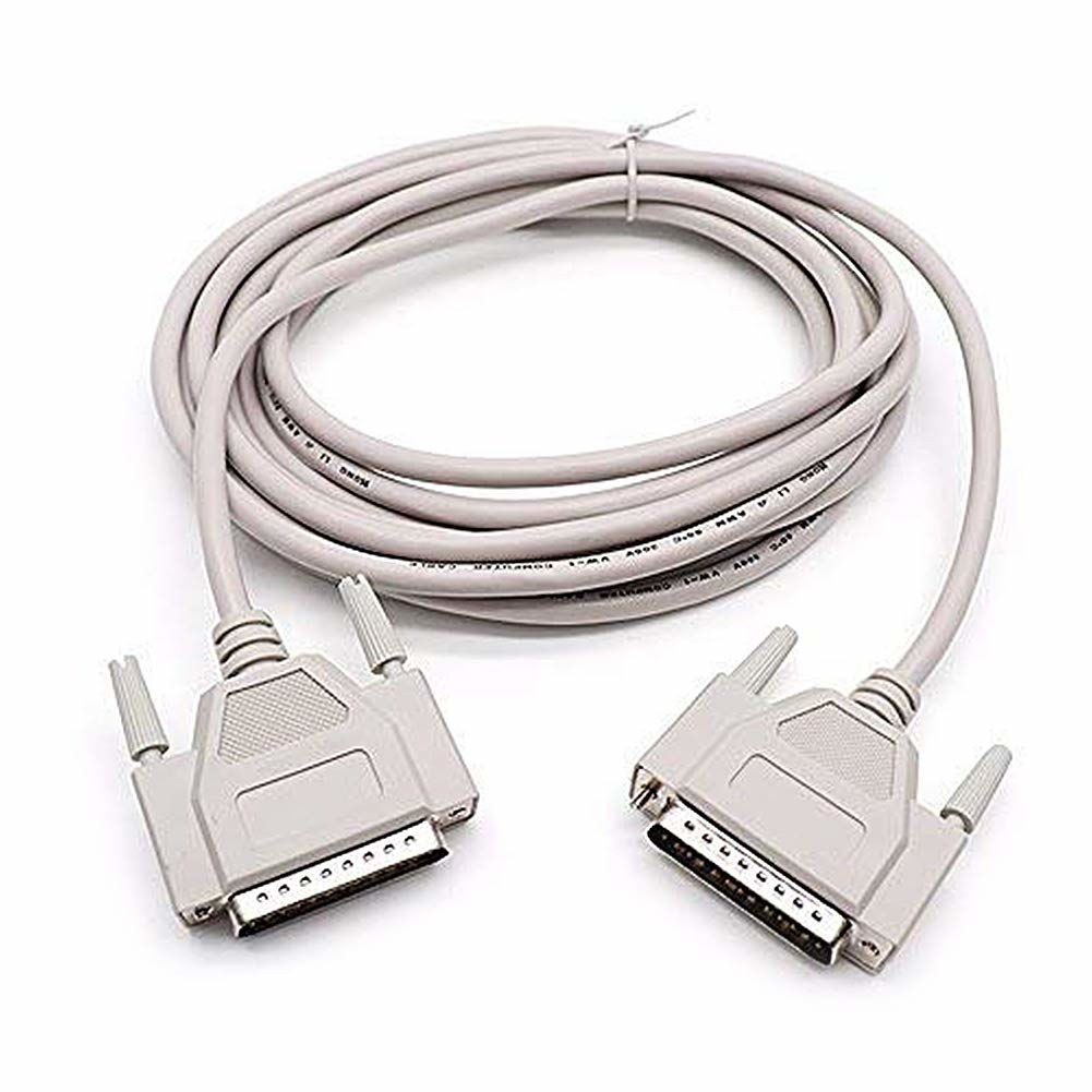 GetUSCart- Yohii 14.7 Ft/ 4.5M DB25 Male to Male Parallel Printer Extension Cable Serial RS232 ...