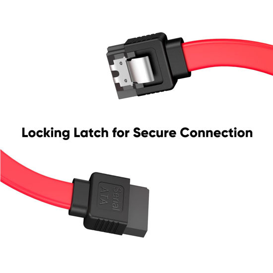 GetUSCart- CableCreation SATA III Cable, [5-Pack] 8-Inch/ 0.6FT SATA ...