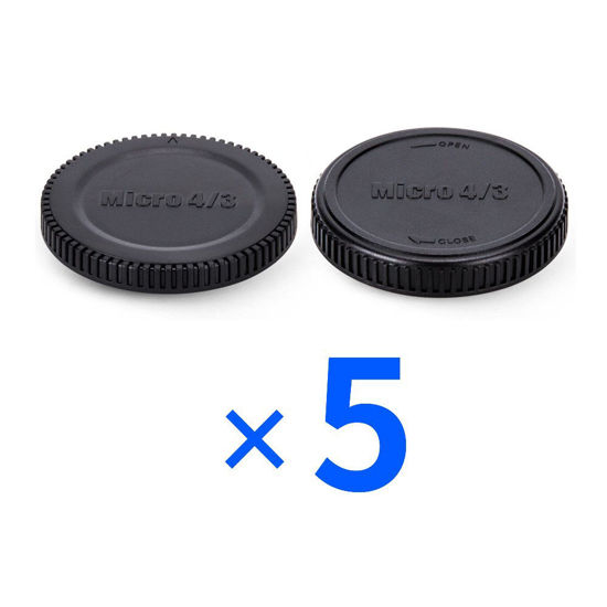 GetUSCart- Camera Rear Lens Cap & Body Cap Cover for M4/3 MFT Mount on ...