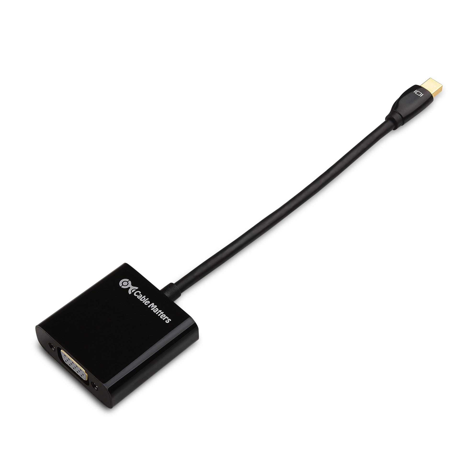 GetUSCart- Cable Matters Mini DisplayPort to VGA Adapter (Mini DP to ...