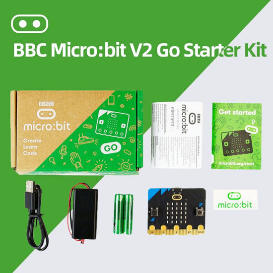 GetUSCart- Vis Viva BBC Micro:bit v2 Go - Starter Kit (GO Bundle)