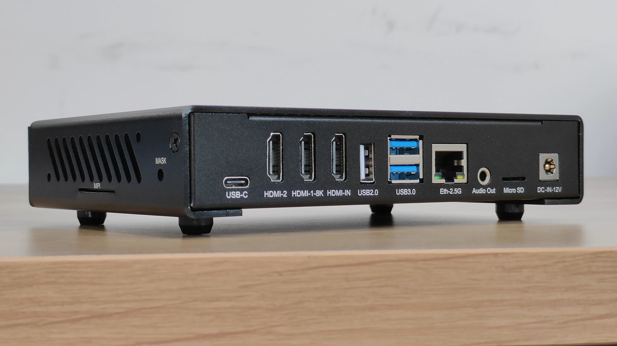 GetUSCart- WayPonDEV Black Metal Case for CM3588 NAS Kit Open Source ...