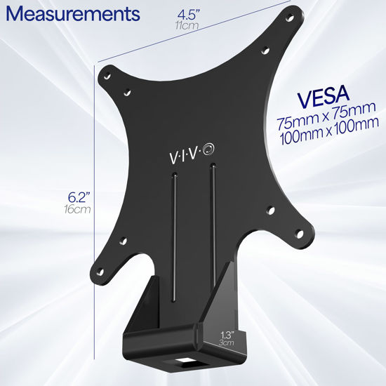 GetUSCart- VIVO Quick Attach VESA Adapter Designed for HP Monitors 27er ...