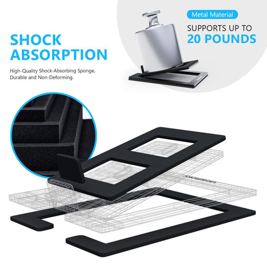 GetUSCart- VKheroKV C-1 Desktop Speaker Stands for Small Speakers ...