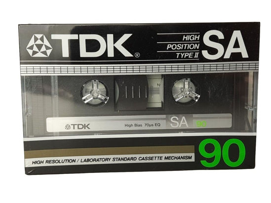 GetUSCart- TDK SA 90 minute Super High Resolution Type II Audio Cassette Tape