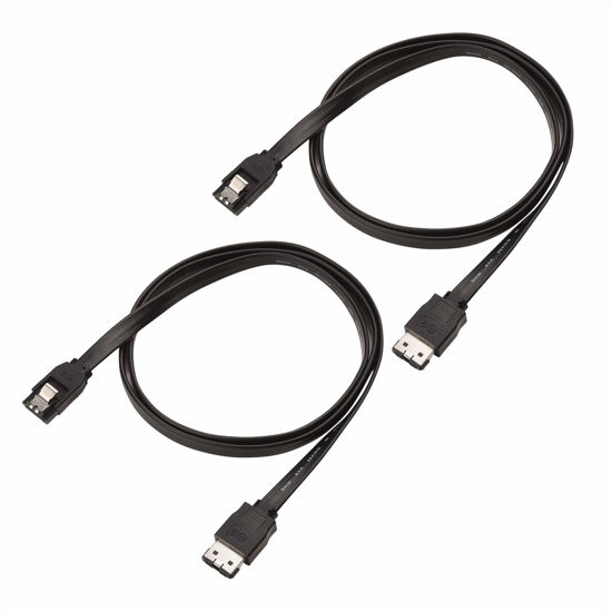 GetUSCart- Cable Matters 2-Pack 6 Gbps SATA III to eSATA Cable 3 Feet