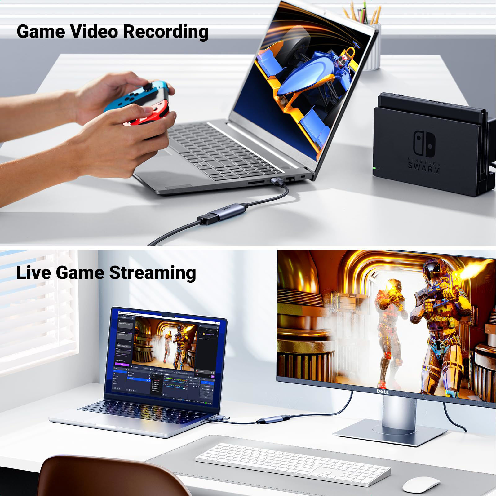 GetUSCart- UGREEN Video Capture Card 4K HDMI to USB-A/USB-C HDMI ...