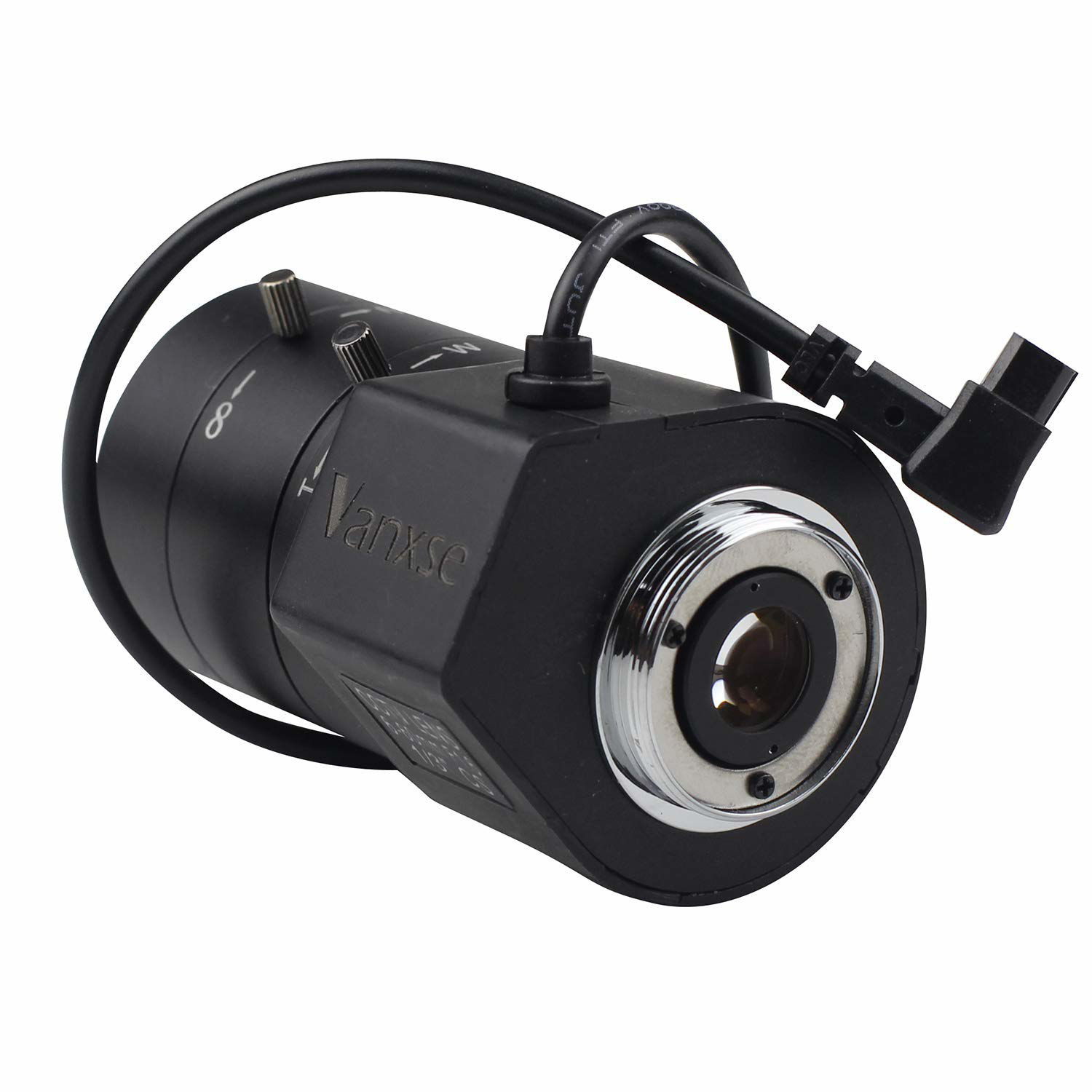 GetUSCart- Vanxse CCTV Camera Varifocal Lens CS Mount DC Drive Auto Iris for CCTV Security Box ...