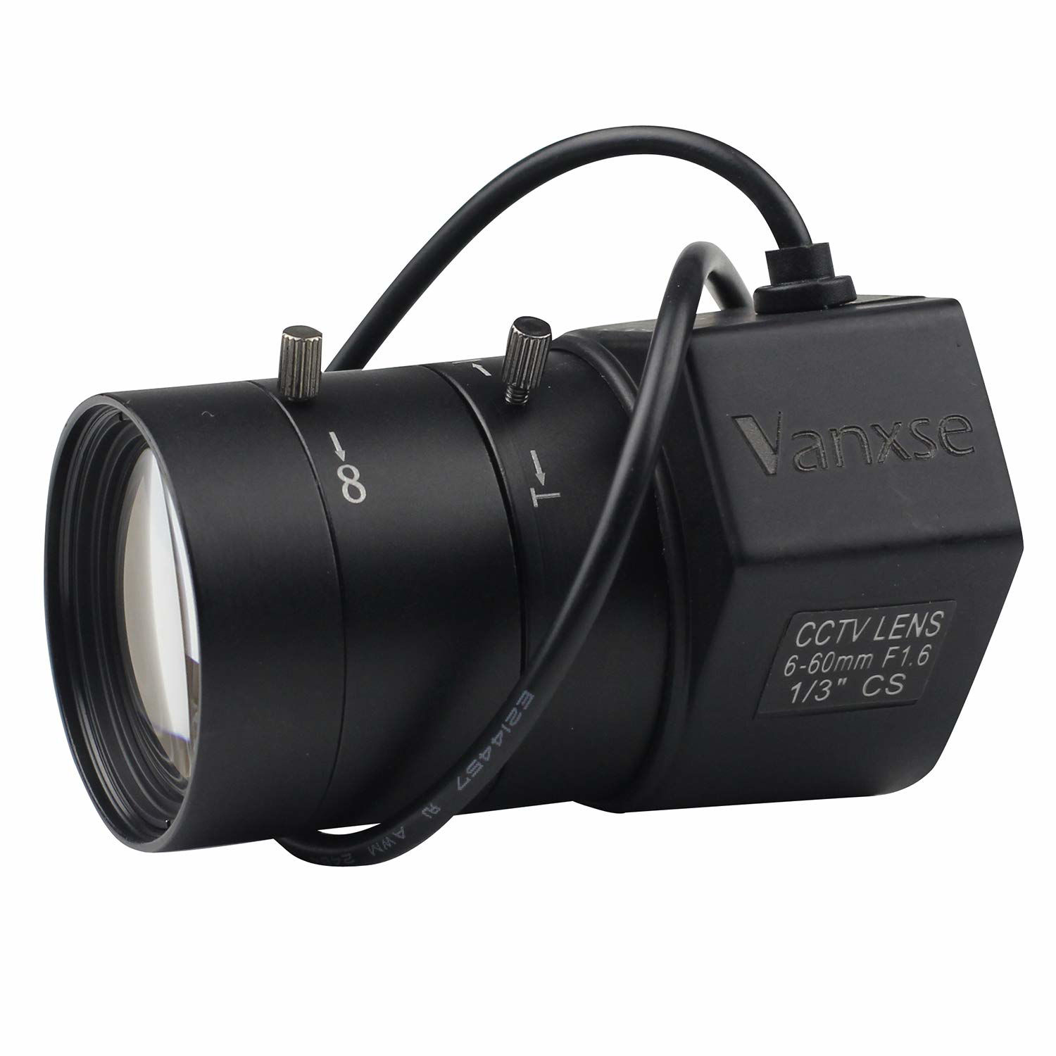GetUSCart- Vanxse CCTV Camera Varifocal Lens CS Mount DC Drive Auto ...
