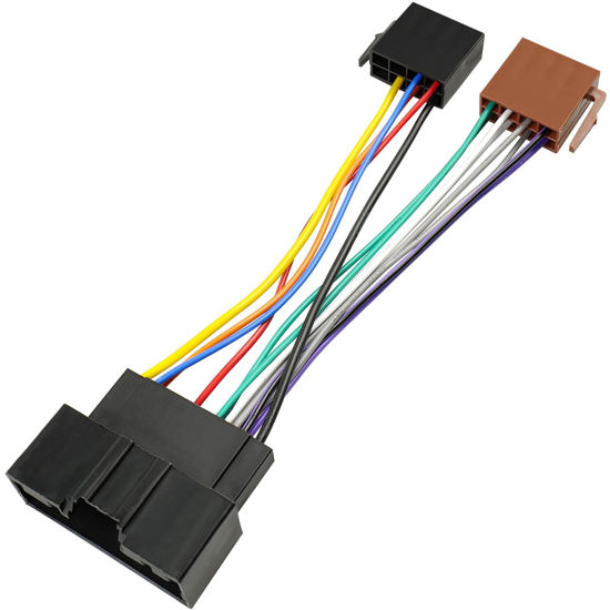 GetUSCart- Jayubien Stereo Wiring Harness for Ford ISO Radio Adapter ...