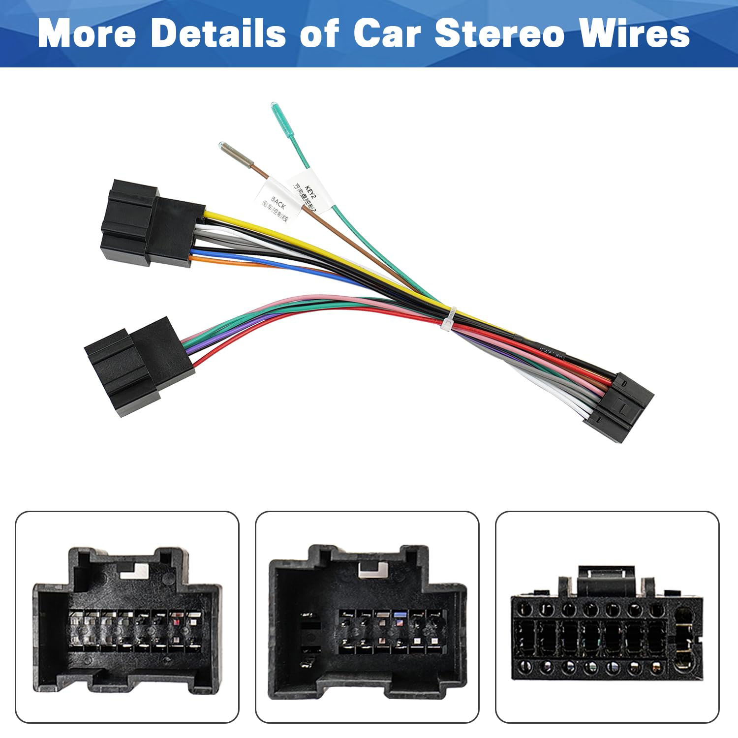 GetUSCart- Fiegromech Aftermarket Car Radio Stereo Wiring Harness ...